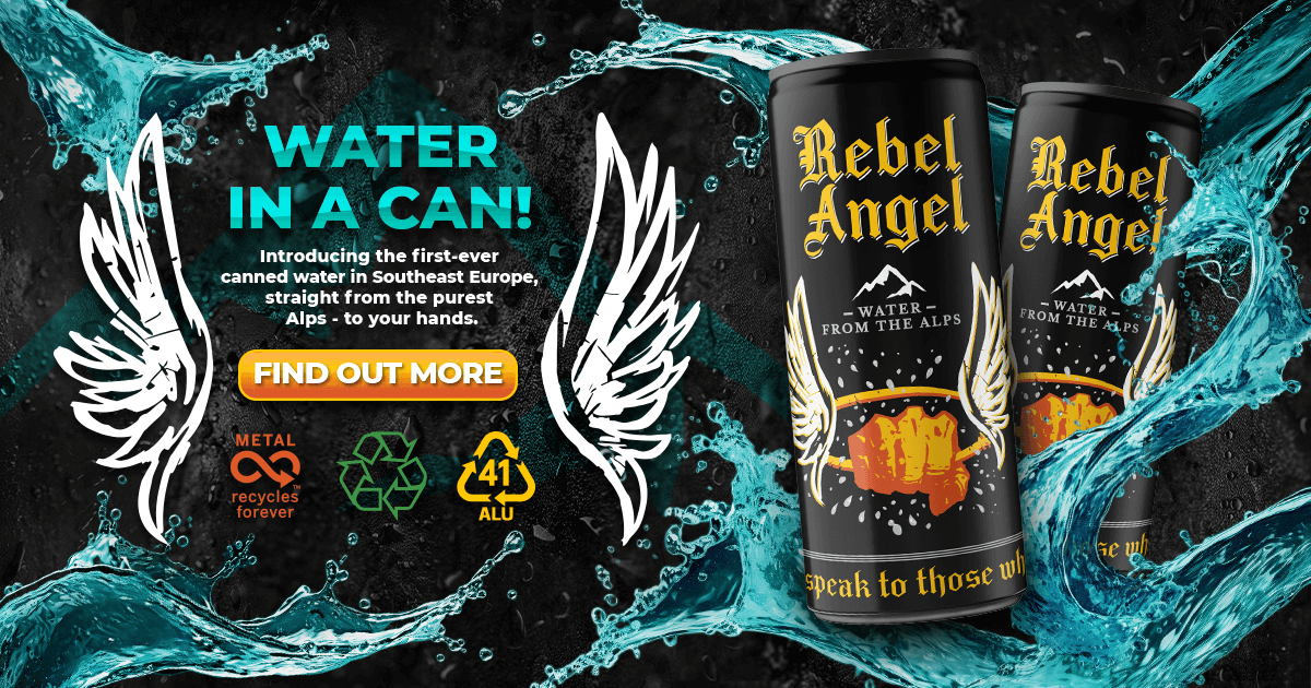 Rebel Angel - Alpine Water in Cans